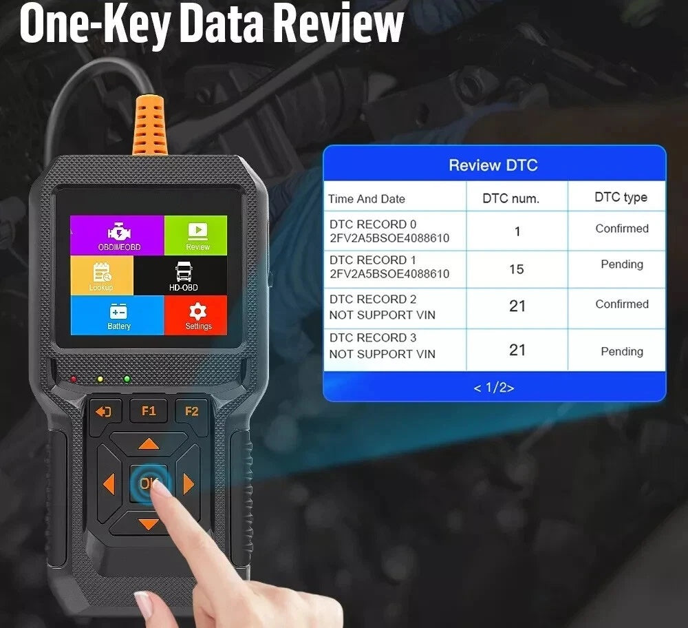 Fuso Truck Compatible Diagnostic Scanner Fault Code Reader – Souped ...